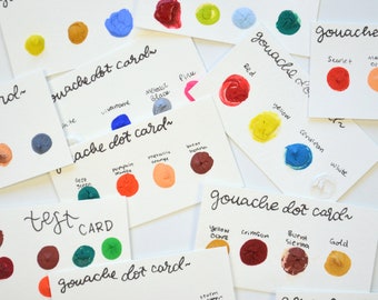 Sample Dot Card - Etsy