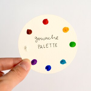DIY Gouache Painting Kit BUNDLE + 4 FREE Brushes! - Etsy