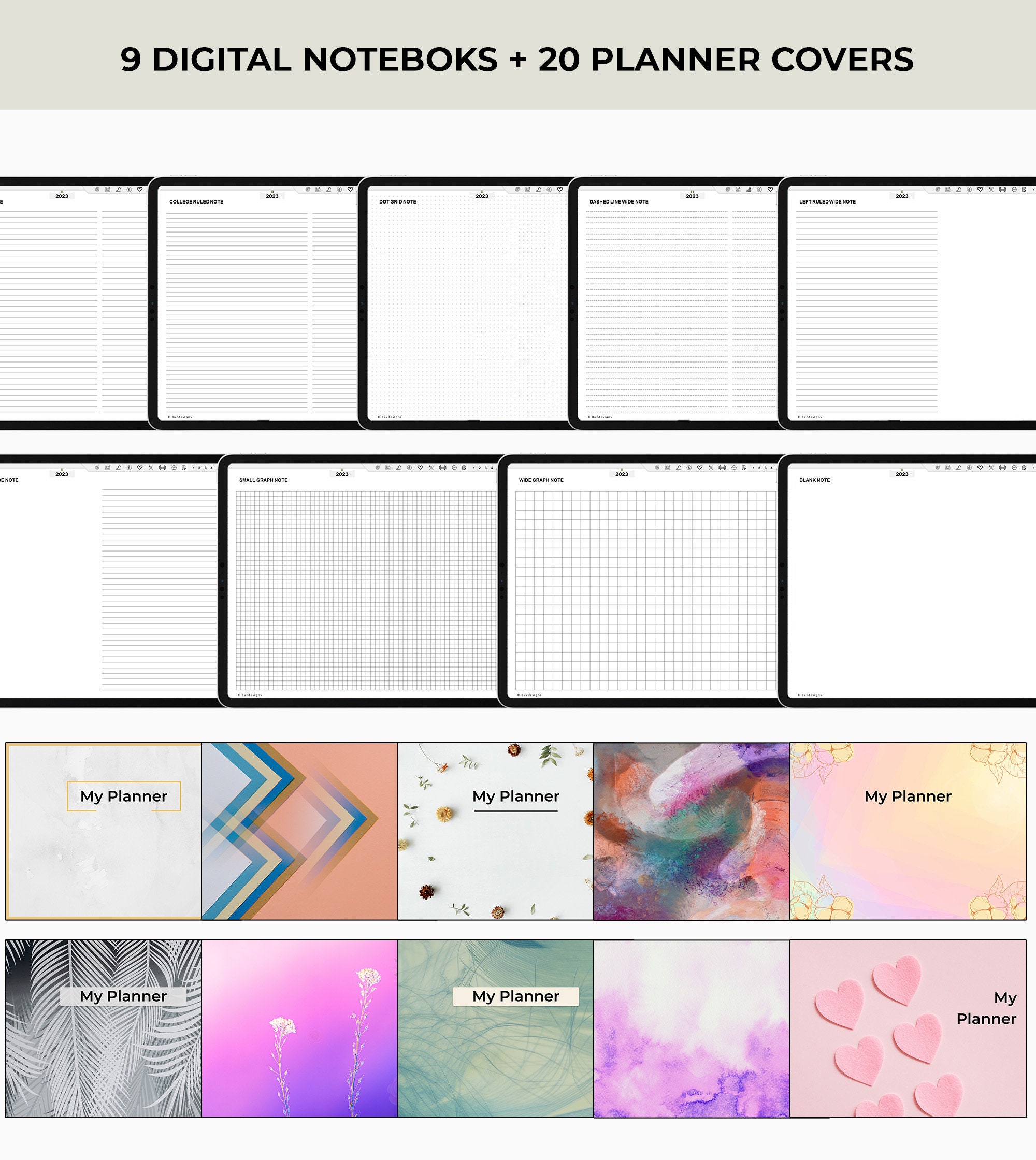Digital Planner 2024, Goodnotes Planner, 2024 Digital Planner Goodnotes ...