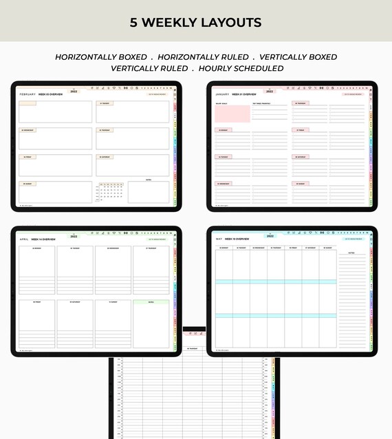 Van Gogh Goodnotes Planner Notability Planner Digital Journal ...