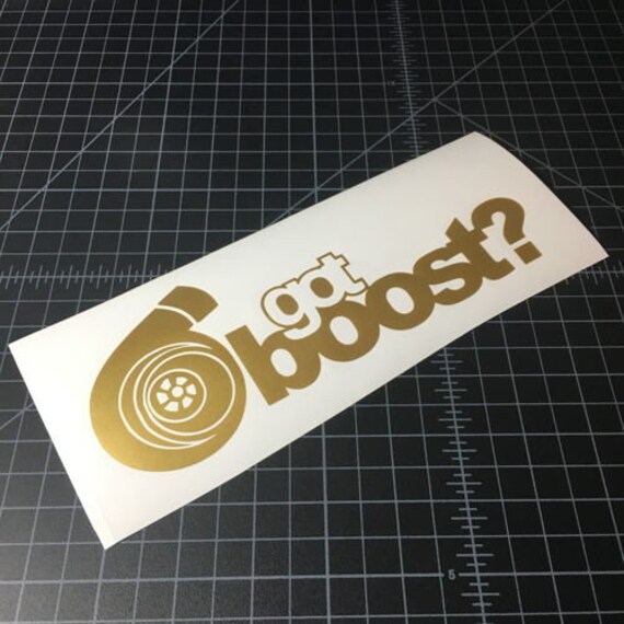 Got Boost Sticker Vinyl Decal Sticker Car Sticker JDM - Etsy