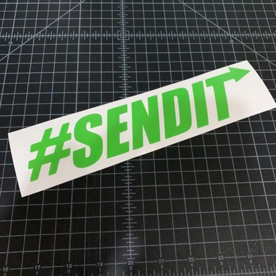 Sendit Sticker - Vinyl Decal Sticker - Car Sticker Funny - Etsy