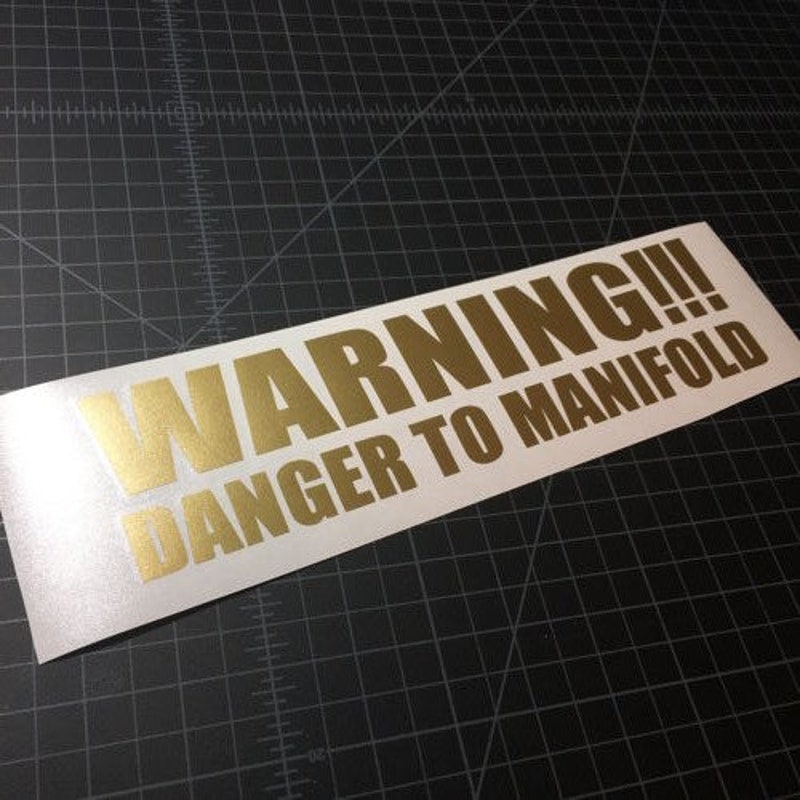 Funny Danger Stickers - Etsy