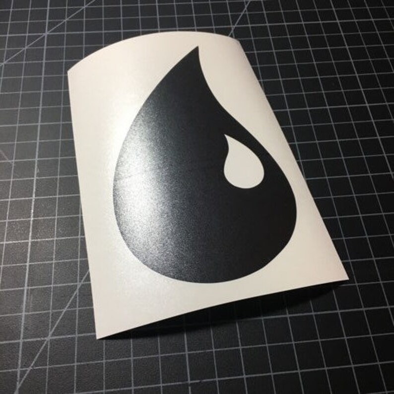 Teardrop Sticker Vinyl Decal Sticker Car Sticker Funny - Etsy