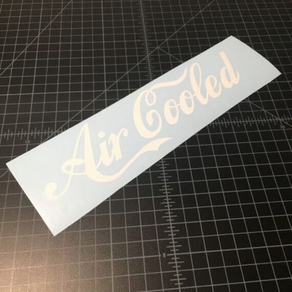 Air Cooled Sticker Vinyl Decal Sticker Car Sticker Funny - Etsy