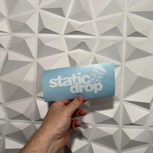 Static Drop Sticker - Vinyl Decal Sticker - Car Sticker JDM - Etsy