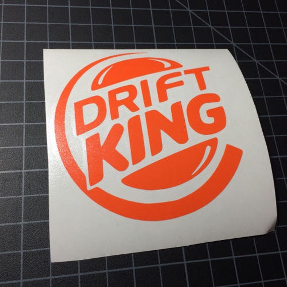 Drift King Sticker Vinyl Decal Sticker Car Sticker JDM | Etsy