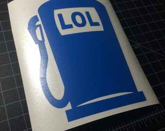 Gas Needle Vinyl Decal Sticker Car JDM - Etsy