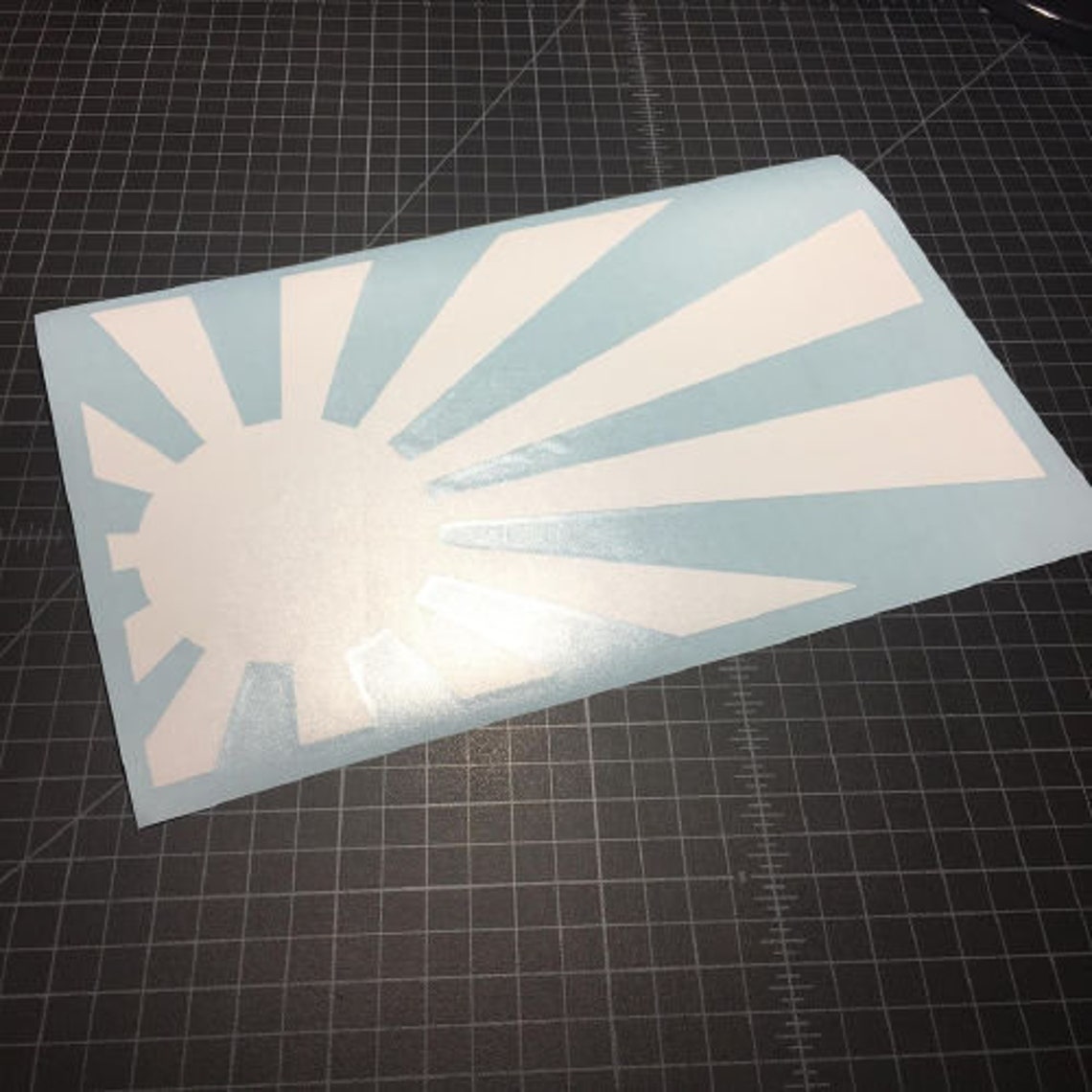 Rising Sun Sticker Banner Vinyl Decal Sticker Car Sticker - Etsy