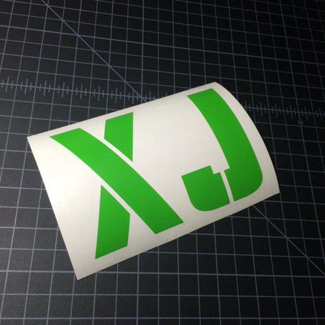 XJ Sticker Vinyl Decal Sticker Car Sticker JDM 22 Vinyl Colors to ...