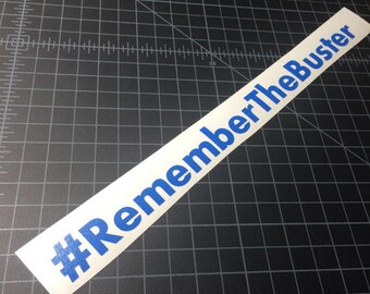 Remember the Buster - Etsy