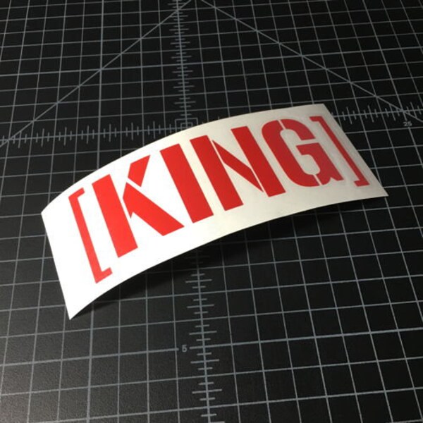 King Decal - Etsy