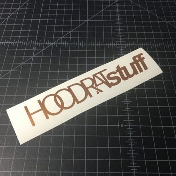 HOODRAT Stuff Sticker Vinyl Decal Sticker Car Sticker | Etsy