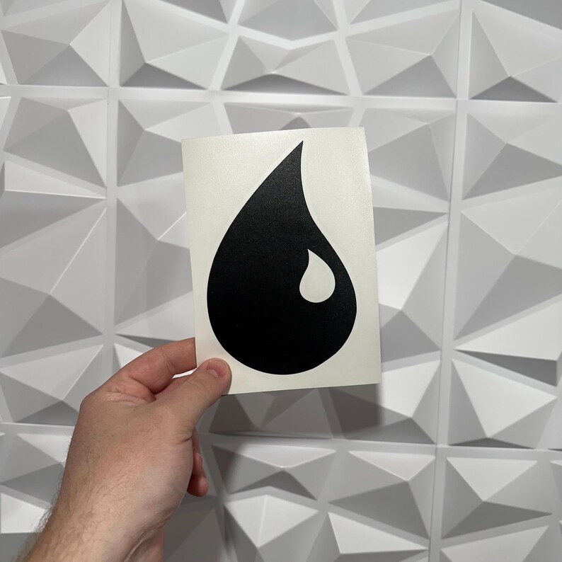 Teardrop Sticker - Vinyl Decal Sticker - Car Sticker Funny - Tear Drop ...