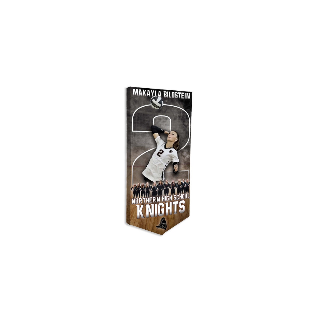 Custom Made Volleyball Gift, Volleyball Wall Art Print, Personalized ...