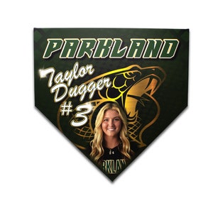 Softball Home Plate Plaque Softball Award Team Gift | Etsy