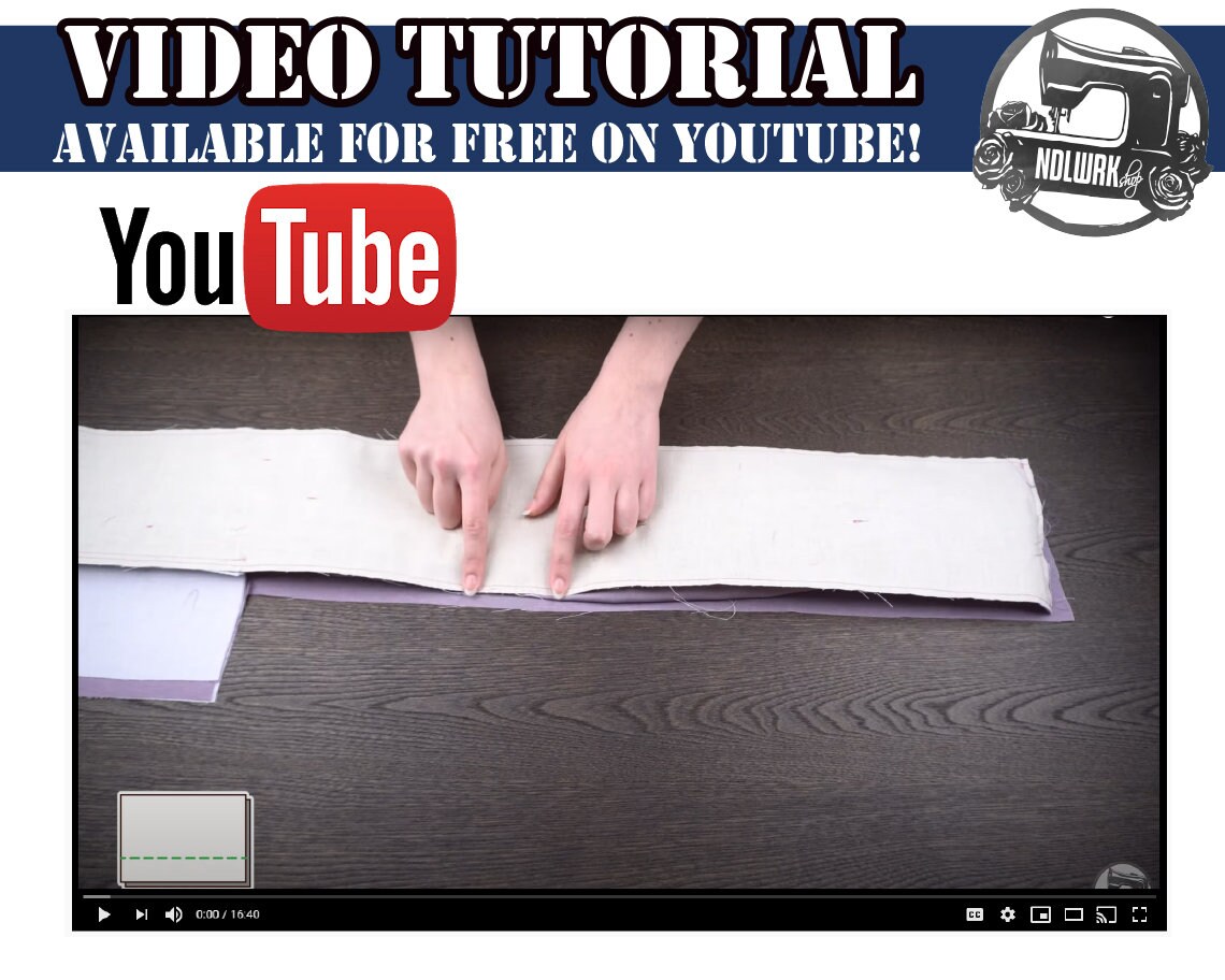 Swash Buckler Belt Sewing Pattern/downloadable PDF File and Tutorial ...
