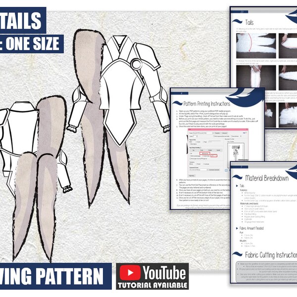 Inuyasha Cosplay Sewing Pattern - Etsy