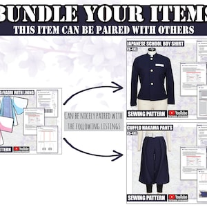 Long Haori/kimono Lined Sewing Pattern/downloadable PDF File and ...