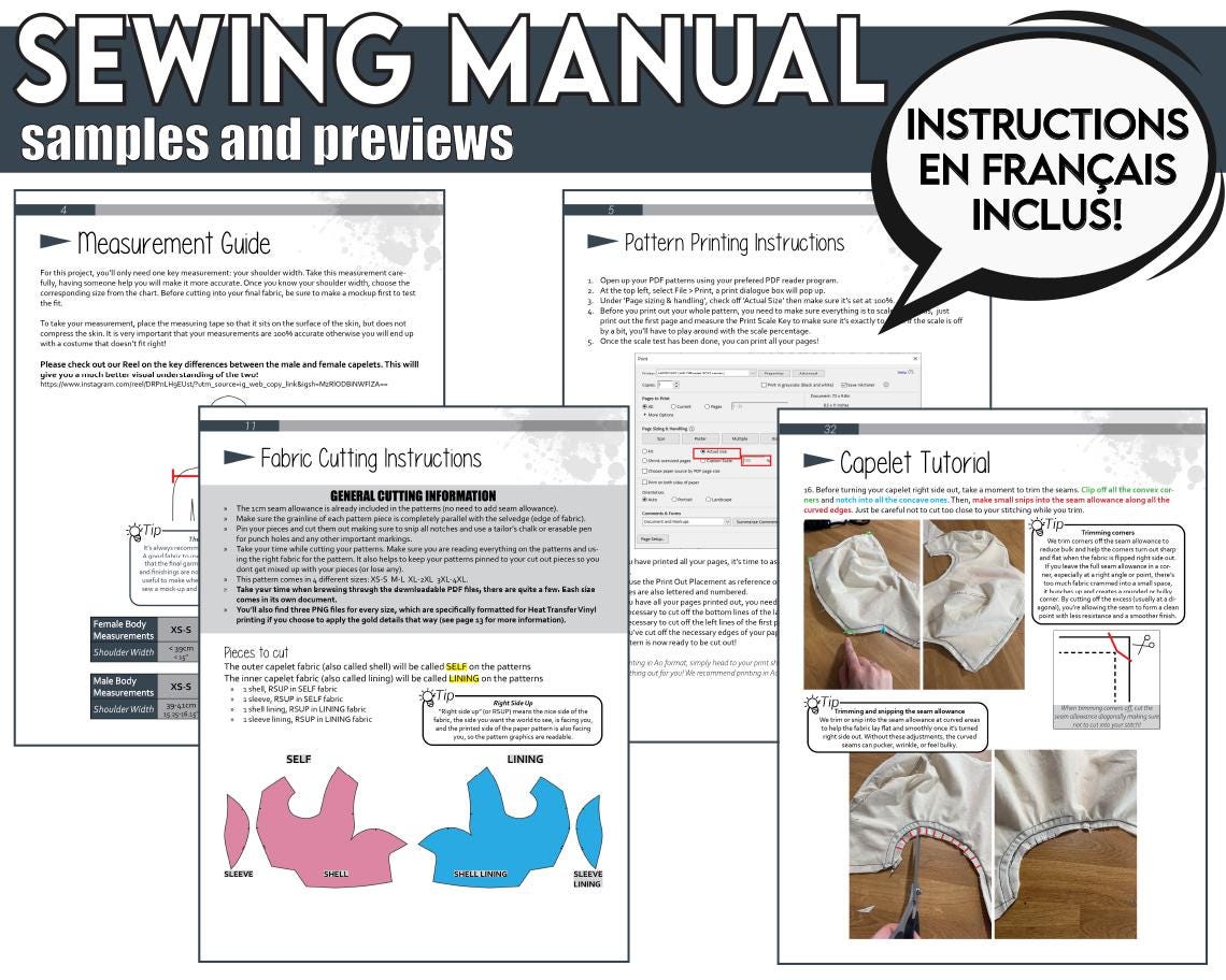 Easy Wrap Layered Sash Sewing Pattern | PDF + Tutorial Book - Etsy