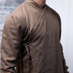 Japanese Wrap Shirt Sewing Pattern – Kimono & Hanfu Inspired ...