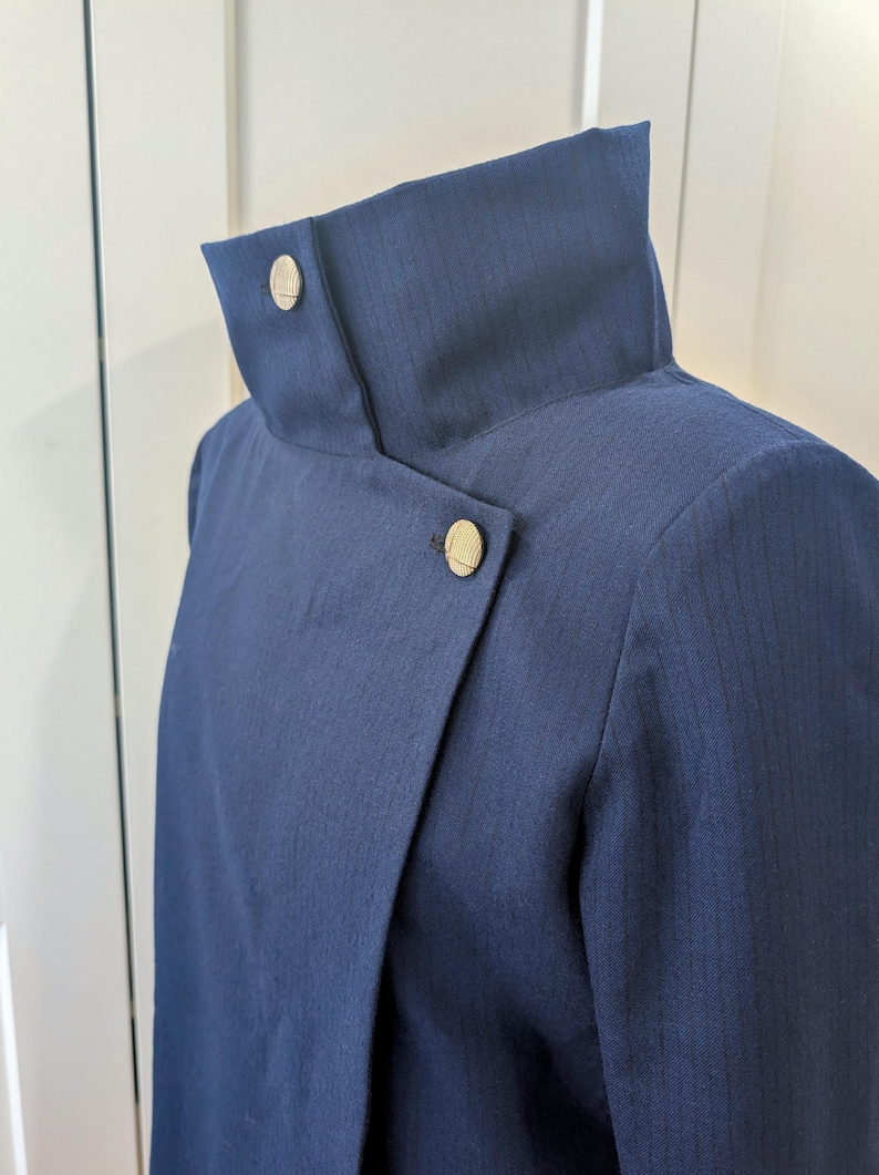 Wide Collar Double Breasted Jacket Sewing Pattern/downloadable PDF File ...