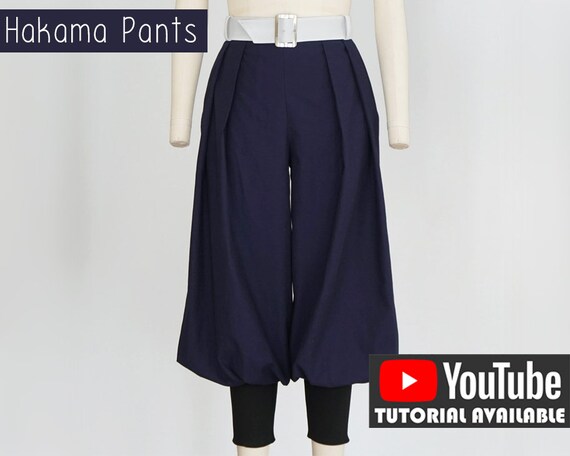 Cuffed Hakama Pants Sewing Pattern/downloadable PDF File and - Etsy