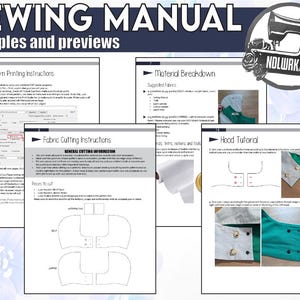 Hood Sewing Pattern | Detachable Hood | Downloadable PDF File and ...
