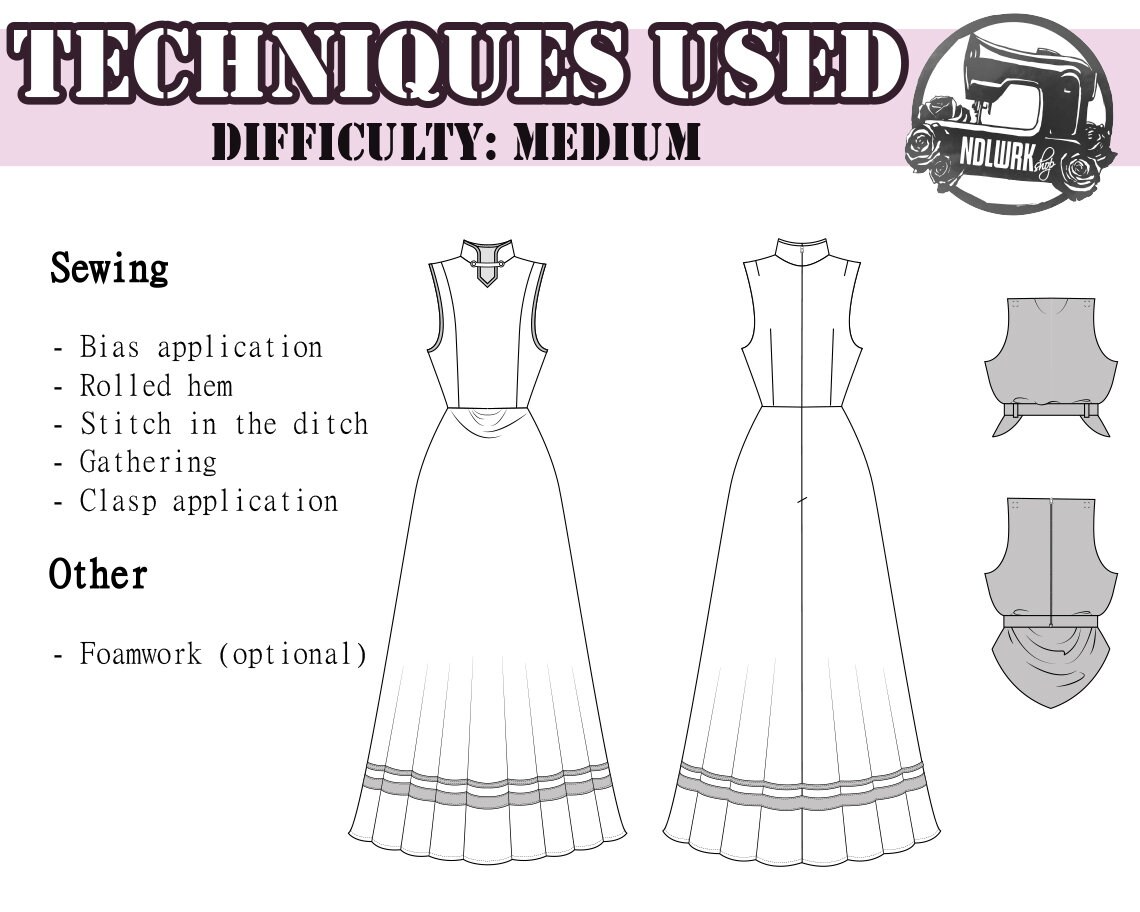 BUNDLE Fairy Princess Cosplay Sewing Pattern/downloadable PDF | Etsy