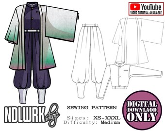 Cosplay Pattern - Etsy