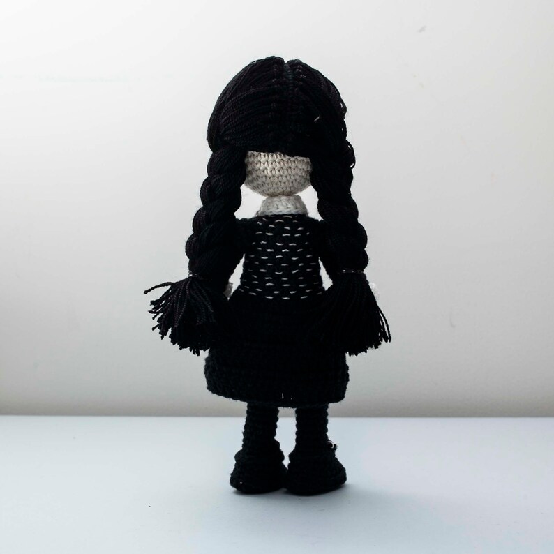 Merlina Addams Amigurumi Pattern - Etsy