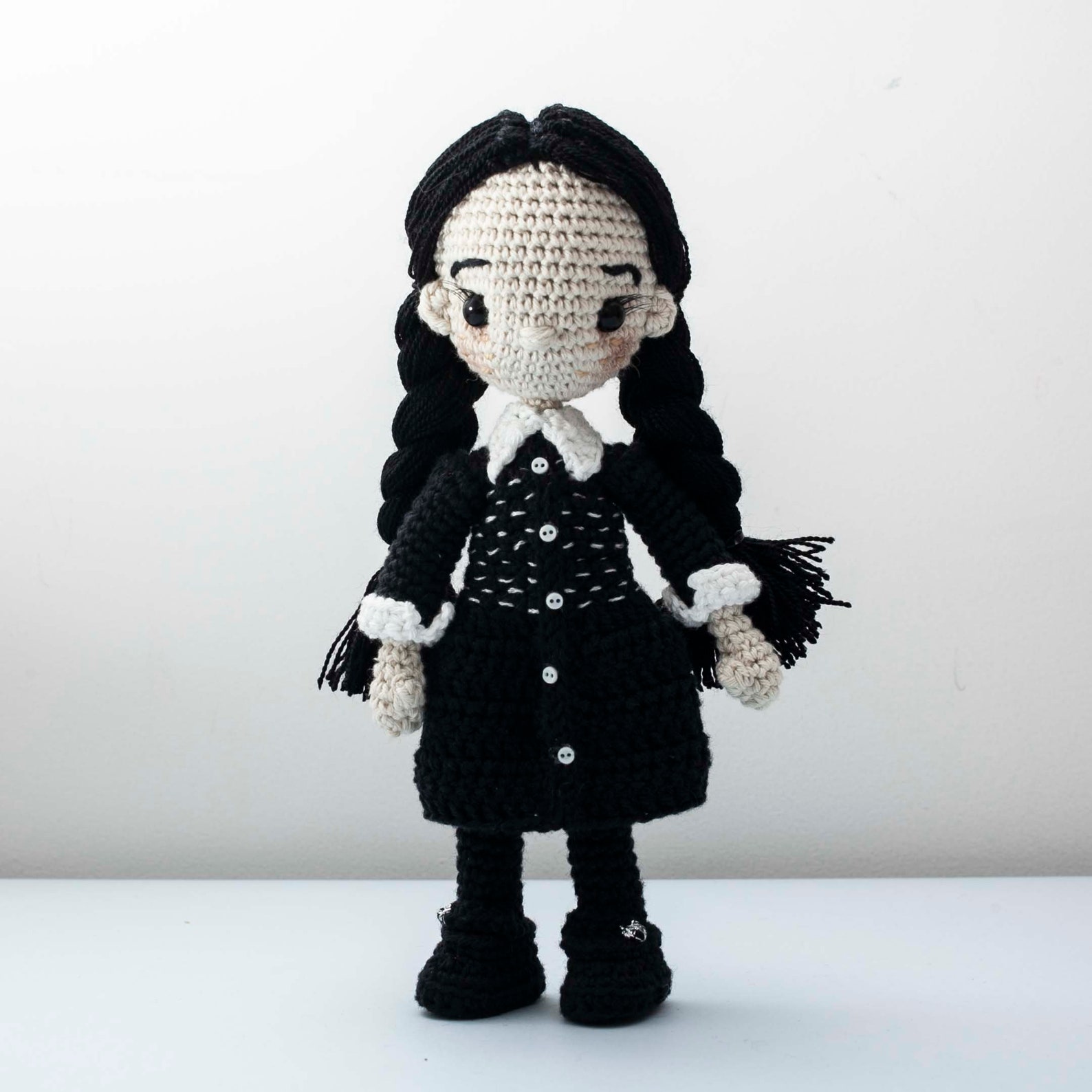 Patrón Amigurumi Merlina Addams - Etsy