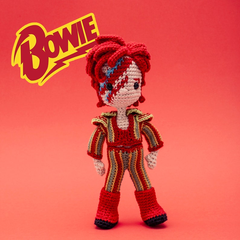 David Bowie Amigurumi Pattern - Etsy
