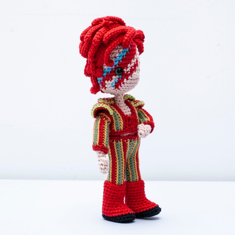 David Bowie Amigurumi Pattern - Etsy