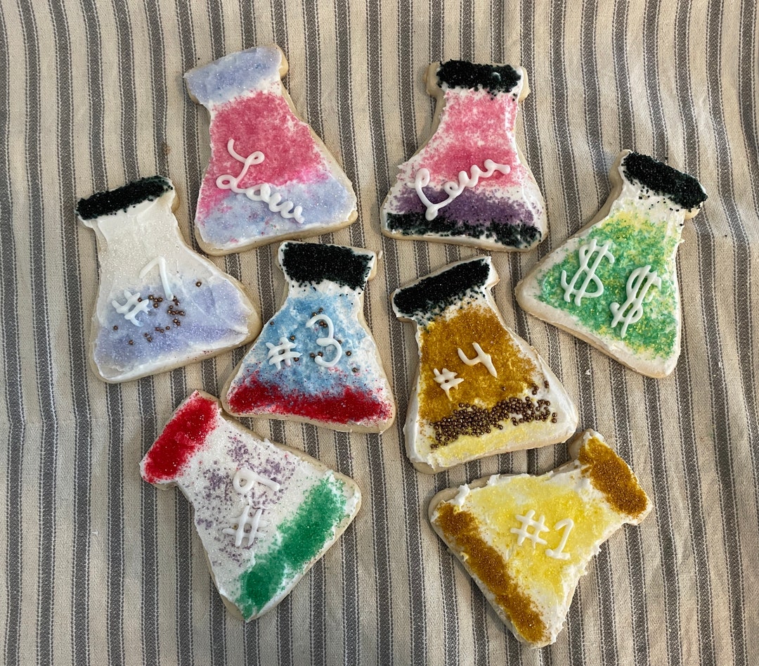 Homemade Frosted Cookies, Potion Bottles Soft Baked Sugar Cookies With ...