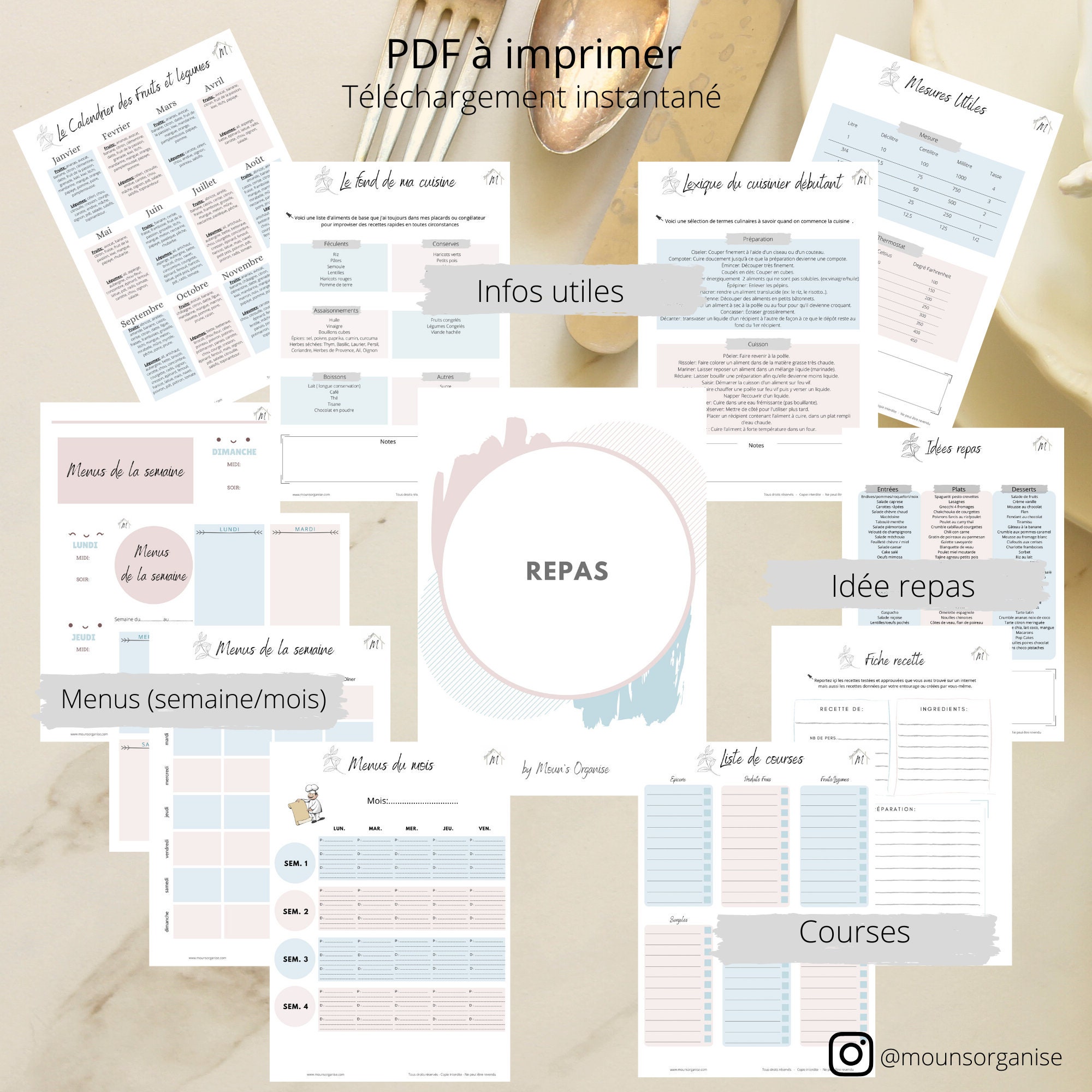 Mon Kit D'organisation Complet - Etsy France