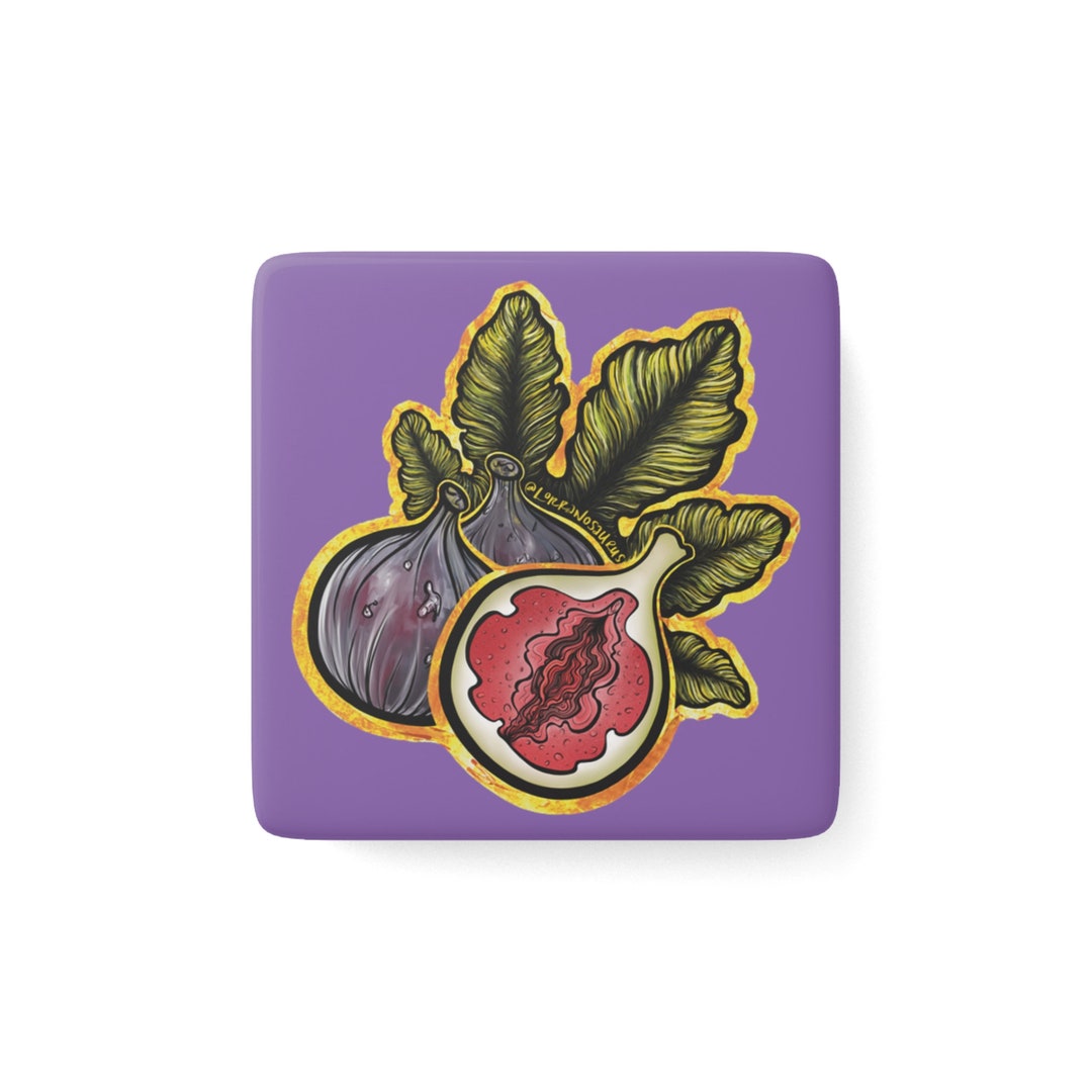 Porcelain Magnet Square - Etsy