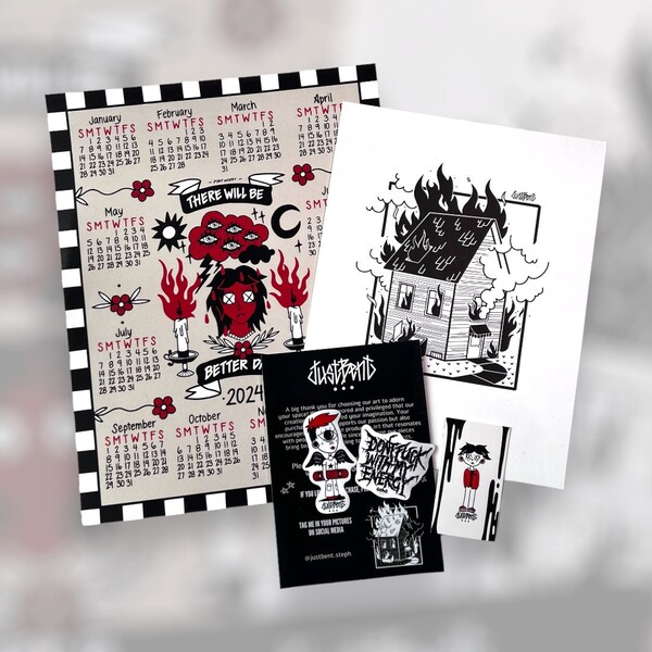 2024 11x14 Poster Calendar - Etsy