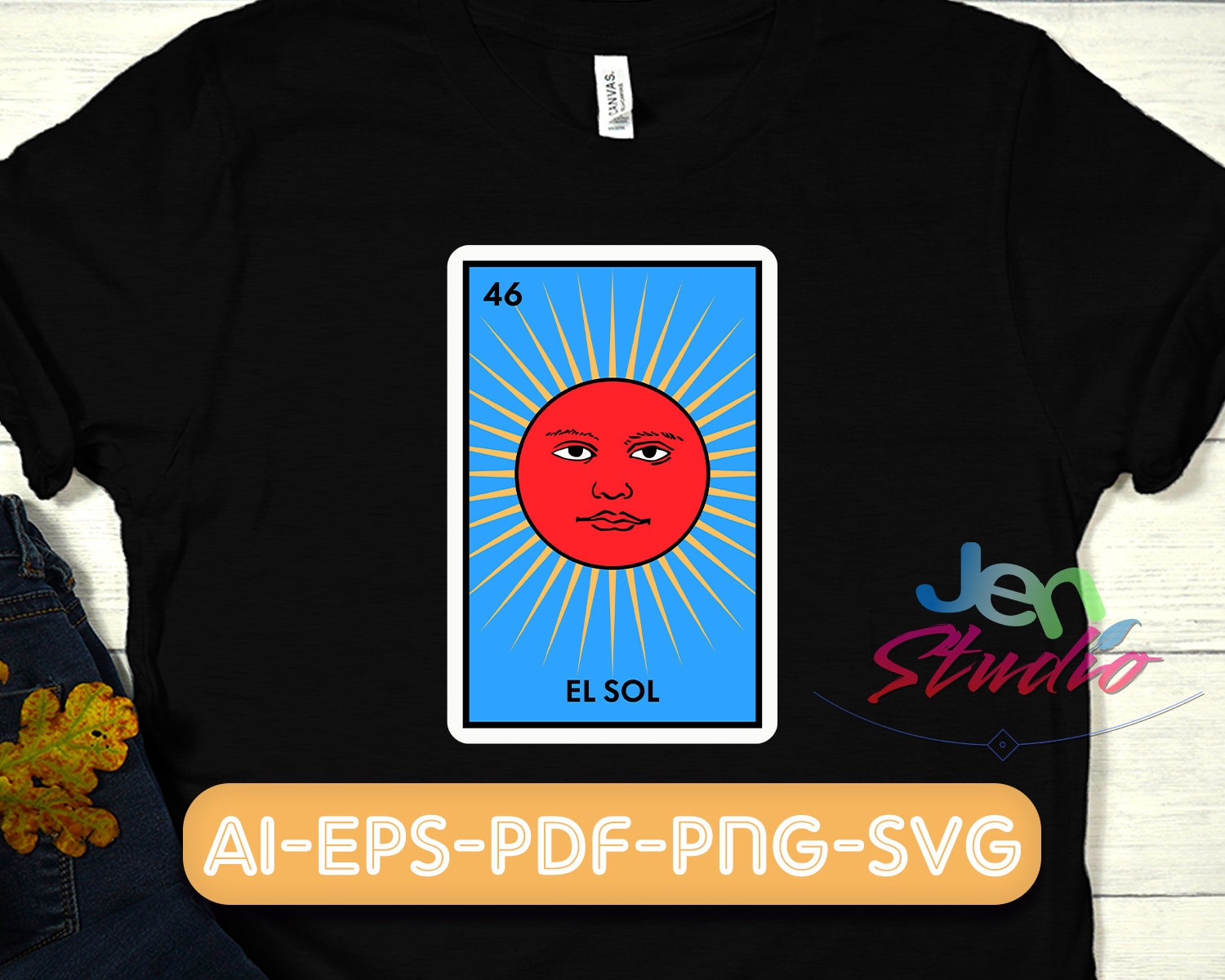 El sol svg El sol png loteria card svg mexican png loteria - Etsy España