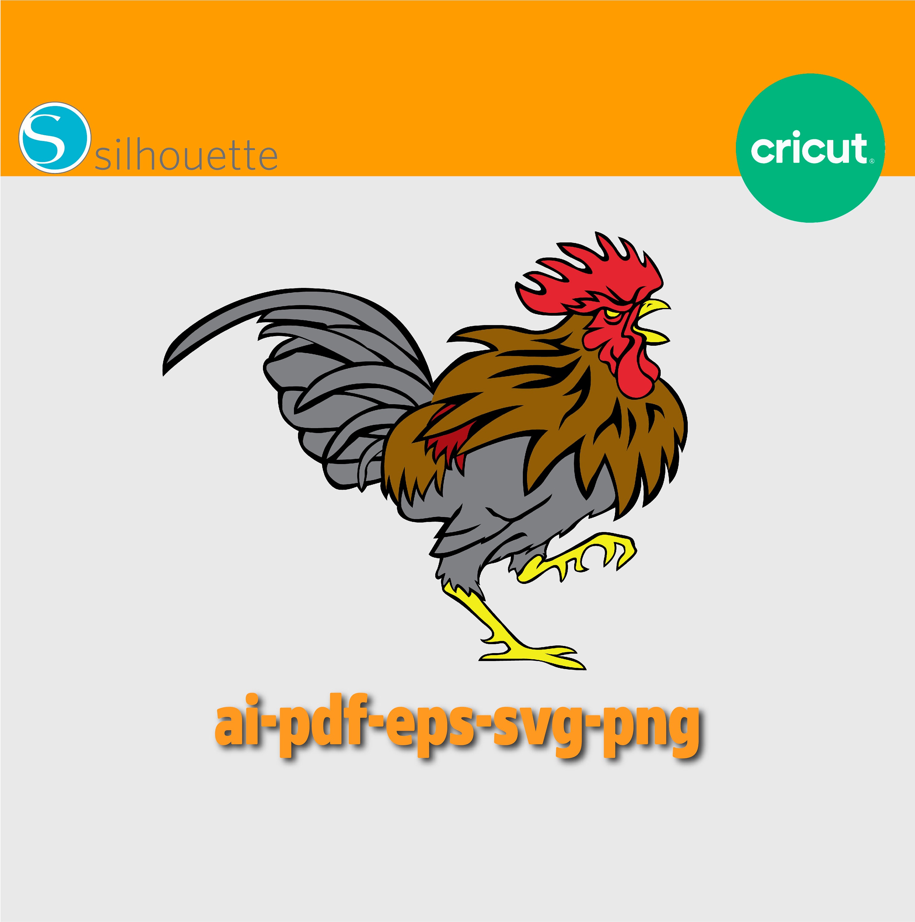 Hahn svg, Chiken svg, Hahn Hahn svg, Bauernhof Vogel svg, Bauernhof ...