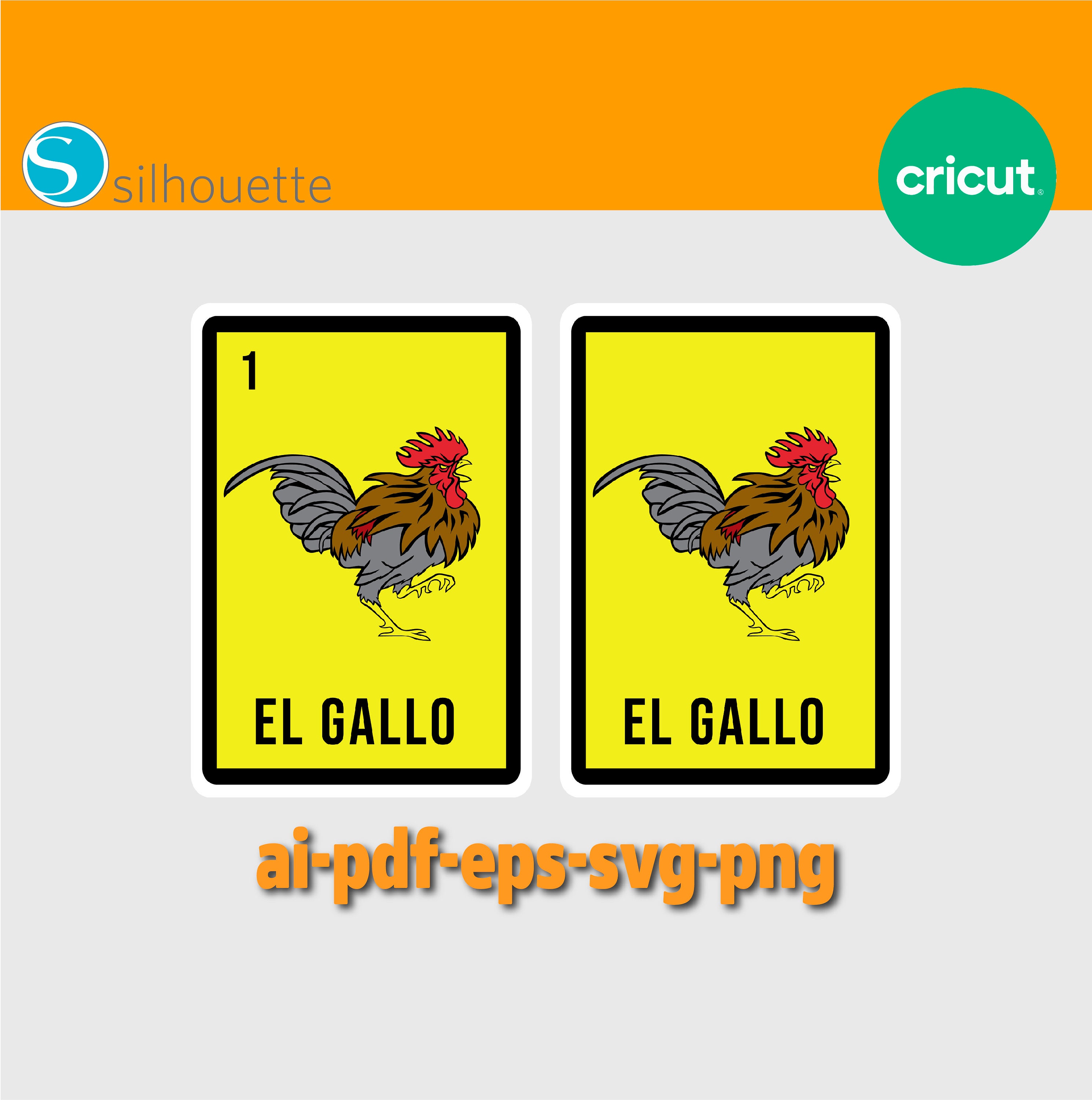 El Gallo Png El Gallo Png Latino Svg Mexican Png Loteria - Etsy Ireland