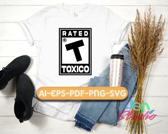 Toxico svg Toxico png Toxic svg español svg clasificado M - Etsy México