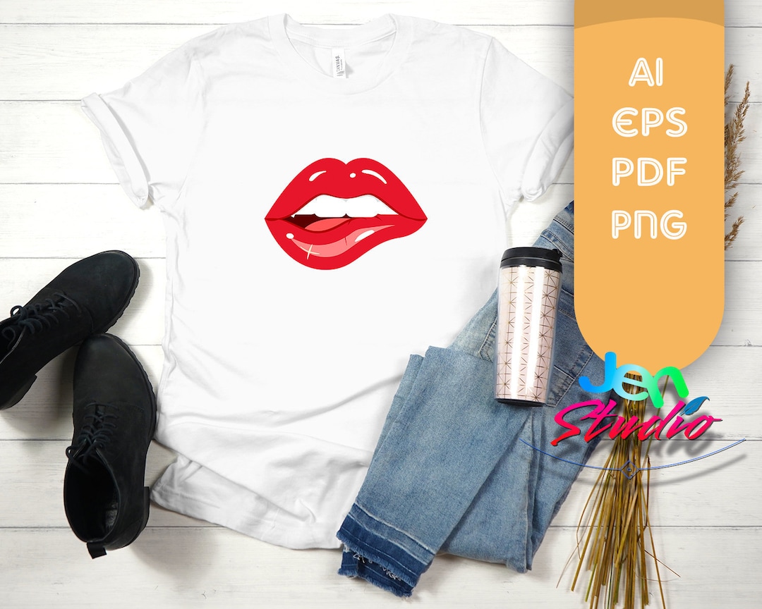 Lips Svg, Lips Layered Svg, Mouth Svg, Red Lips Svg, Woman Lips Svg ...