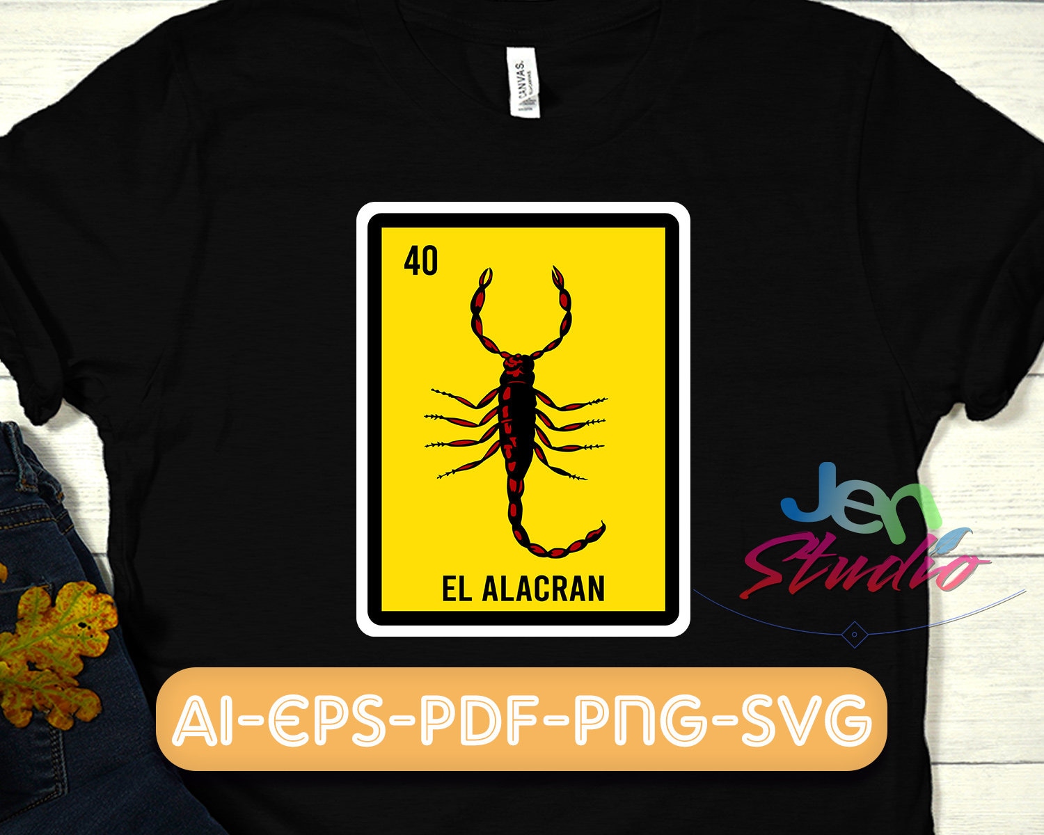 El Alacran svg El aLACRAN png loteria card svg mexican png - Etsy España