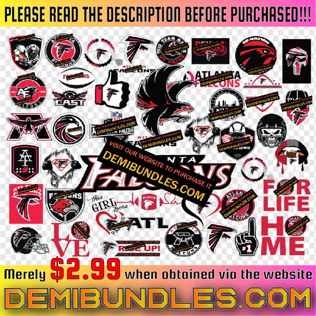 Atlan-ta Falc-ons Team Bundles Svg, Atlanta-falcons Svg, N F L Teams ...