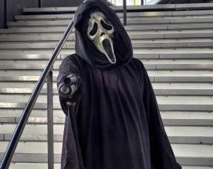 Scream 6 Full Costume Ghostface Mask Aged Billy Mask Scream - Etsy