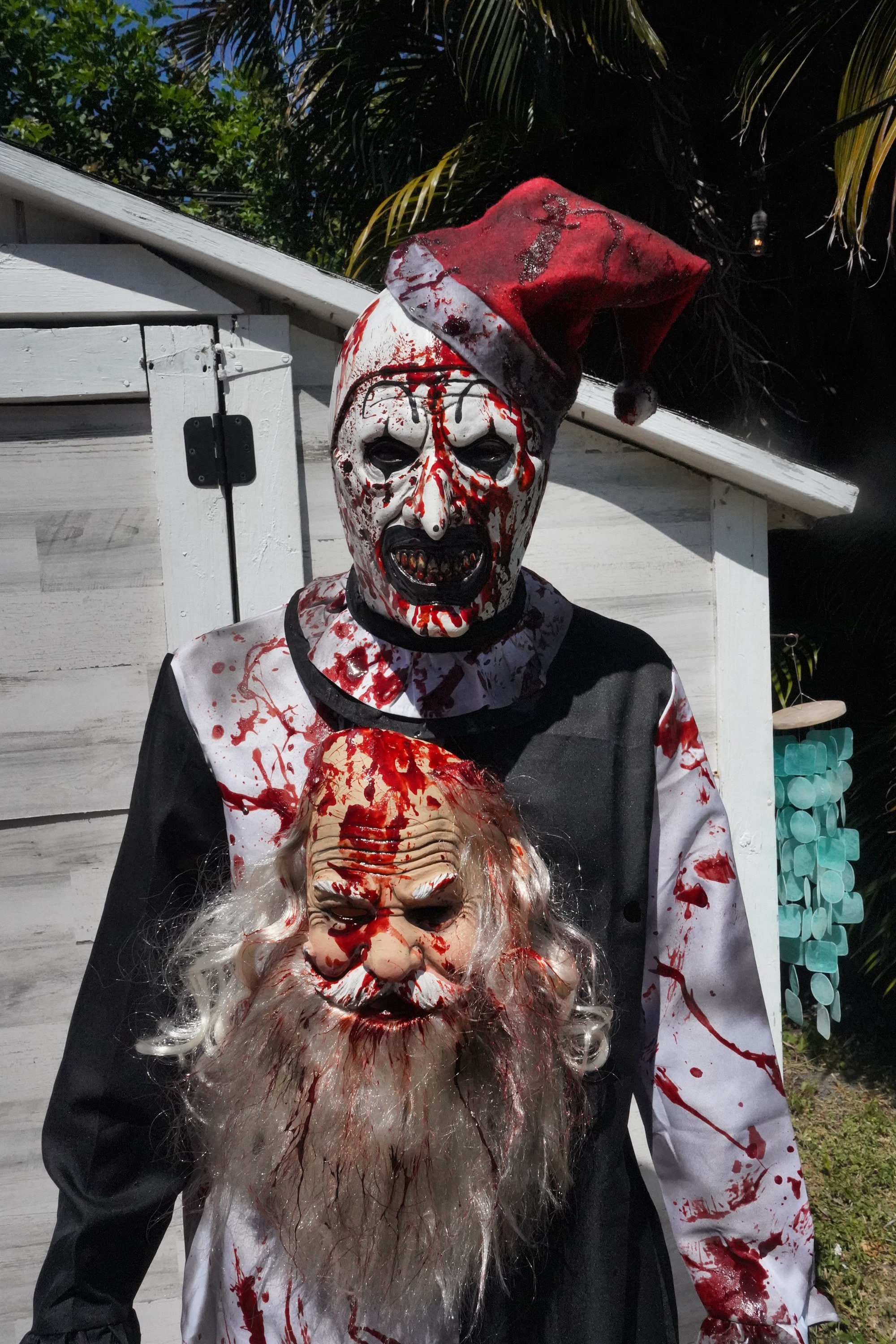 Artic The Clown Terrifying Full Costume Scary Clown