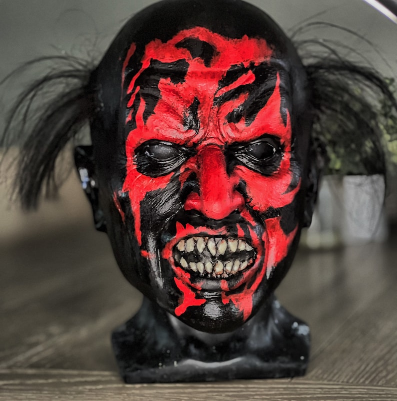 Red Lipstick Demon Insidious Mask - Etsy