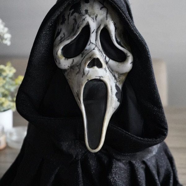 Ghostface Aged Mask - Etsy