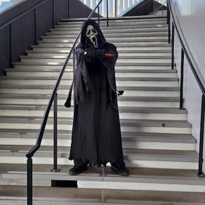Scream 6 Full Costume, Ghostface Mask, Aged Billy Mask, Scream Mask ...